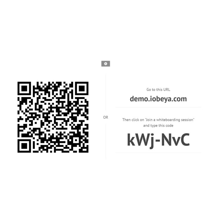 Whiteboarding session - iObeya