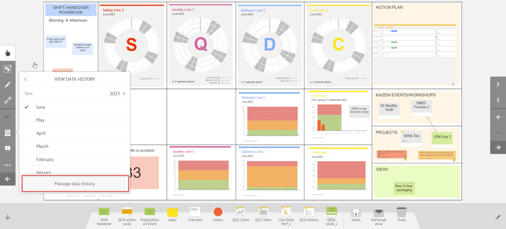 Unleash visual collaboration: create flow chart with the shapes tool ...
