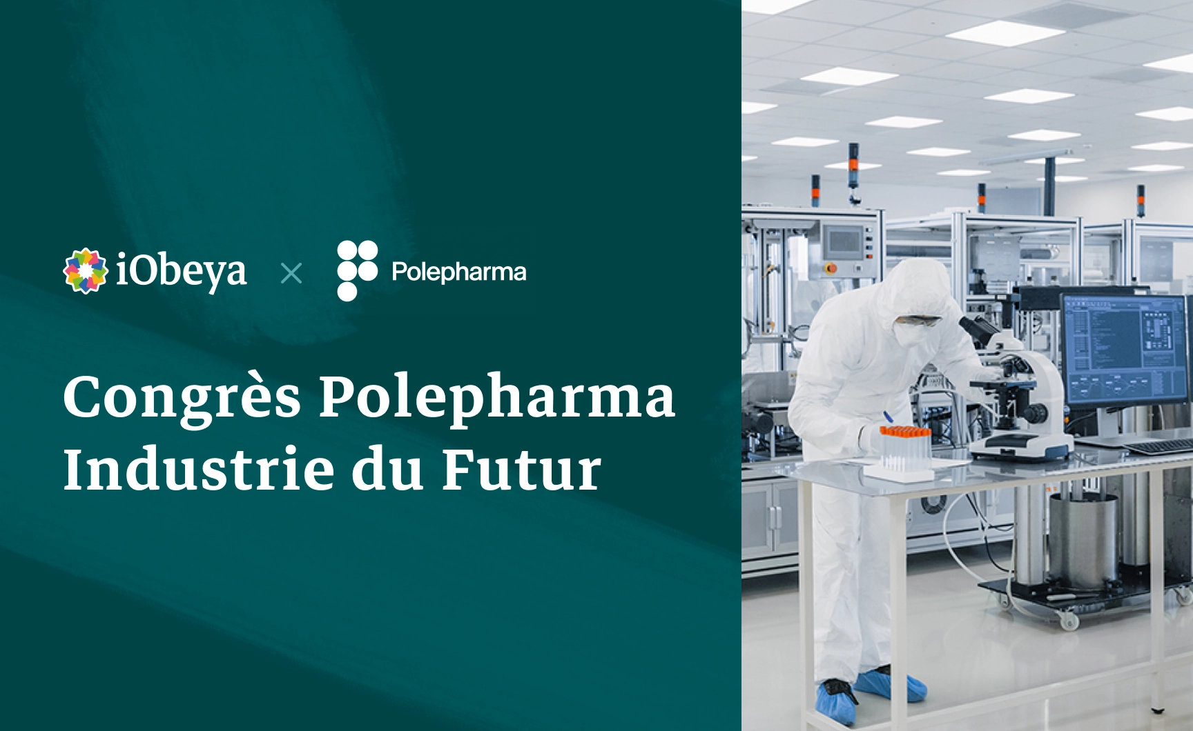 iObeya sera présente au Congrès POLEPHARMA – Industrie du Futur #6